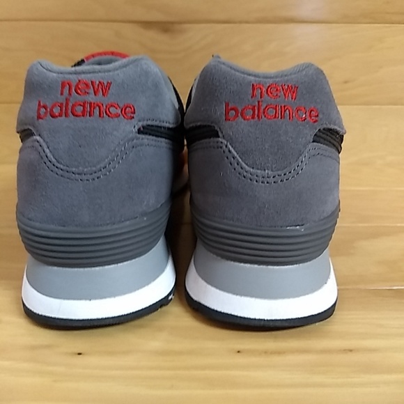 New Balance | Shoes | New Balance 574 Black Grey Red Ml574tiu | Poshmark